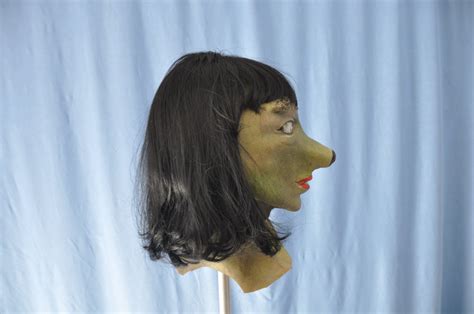 Female Rat Mask Ratilda Female Rat Foam Latex Mask Cosplay Halloween Masks Made In America Etsy