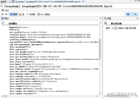 Spring Boot Heapdump获取信息springboot Heapdump Csdn博客
