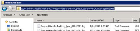 Updating Lync Phone Edition Devices Jeff Schertzs Blog
