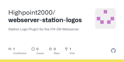 Github Highpoint2000webserver Station Logos Station Logo Plugin For The Fm Dx Webserver