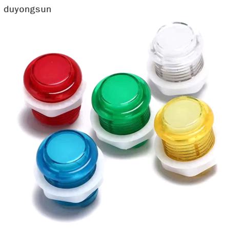 Duyongsun 1pcs Lot 24mm Arcade Push Button Led Illuminated 5v Push Button Round Led Button