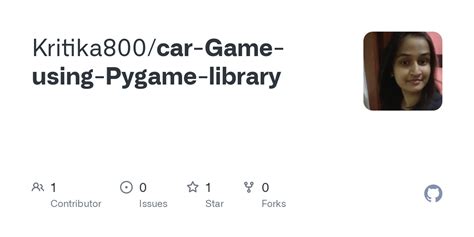 Github Kritika800car Game Using Pygame Library