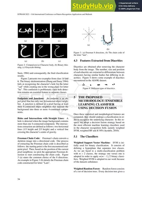 An Ensemble Learning Approach Using Decision Fusion For The Recognition Of Arabic Handwritten