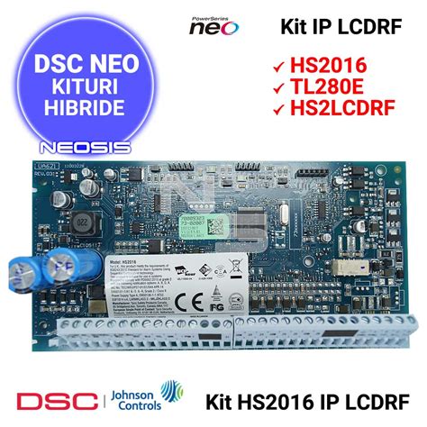 Kit Dsc Neo Hs2016 Cu Internet Si Tastatura Lcd Neosis Ro