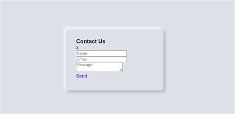 Popup Contact Form Using Html And Css Free Code Foolishdeveloper