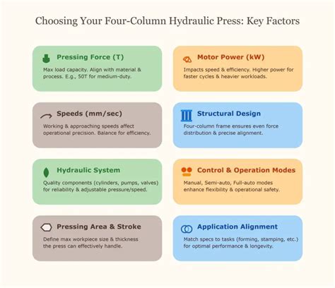 Comprehensive Guide To Four Column Hydraulic Presses Artizono