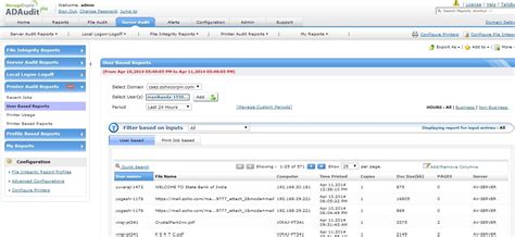 打印服务监控，打印机审计工具 Adaudit Plus