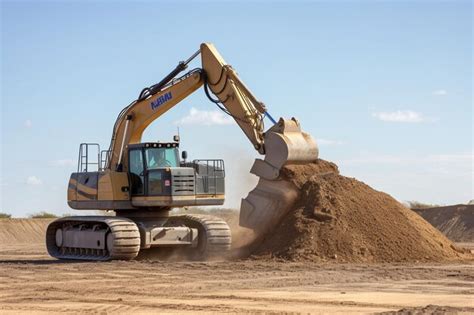 Adaptive Technologies In Construction Equipment Premium Ai Generated Image