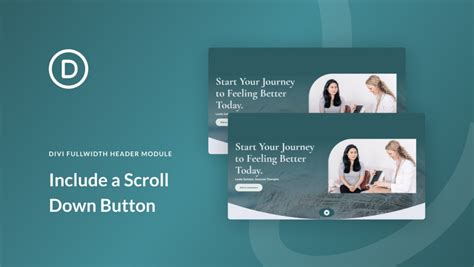 Divi Scroll Down Button Tutorial Enhance User Experience • Divi Cake Blog