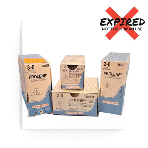 Prolene Suture Mock Medical