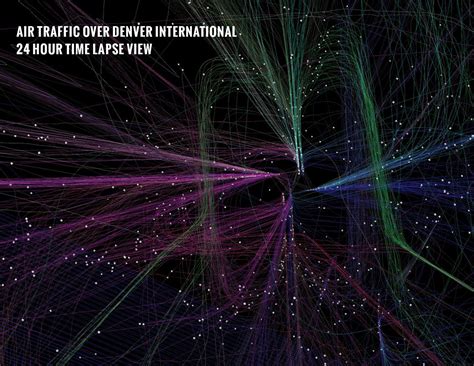 D Air Traffic Visualization On Behance