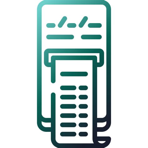 Bill Generic Gradient Outline Icon