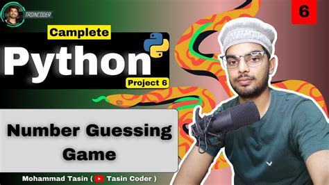 Build A Number Guessing Game With Python Python Projects For