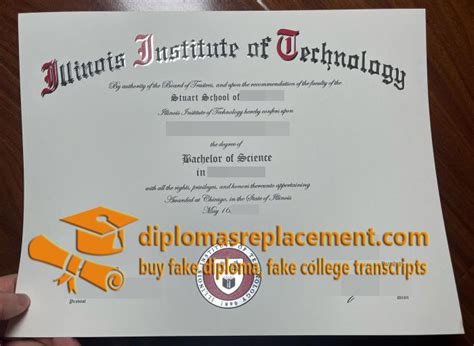 Fake Iit Diploma Maker Buy Illinois Institute Of Technology Degrees