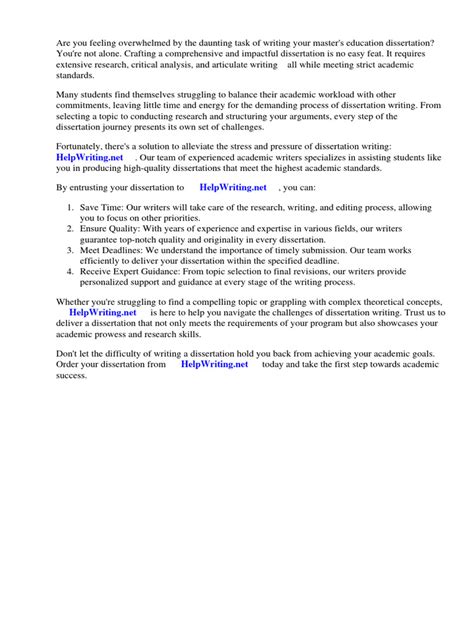 Masters Education Dissertation Ideas Pdf Thesis Social Media