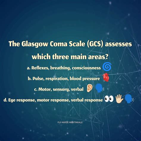 Flo 💁🏻‍♂️🧠 Gcs In A Nutshell Can You Guess This 🤔👩🏻‍⚕️ 👀🖐🏻🗣️ The