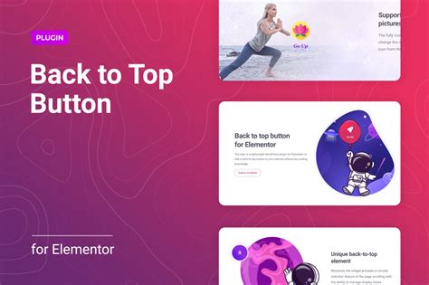 Item Back To Top Button For Elementor By Merkulove Shared By G4ds