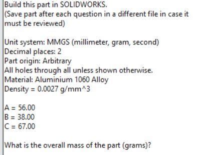 Solved Build This Part In SOLIDWORKS Save Part After Each Chegg Com