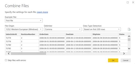 Power Query Parameterised Files Loading From A Year Month Day Folder Hierarchy Data Ninjago