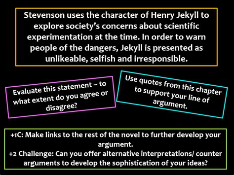 Jekyll And Hyde Higher Ability Lesson Bundle Chapter 10 Teaching