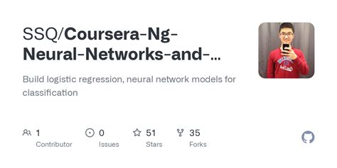 Github Ssq Coursera Ng Neural Networks And Deep Learning Build Logistic Regression Neural