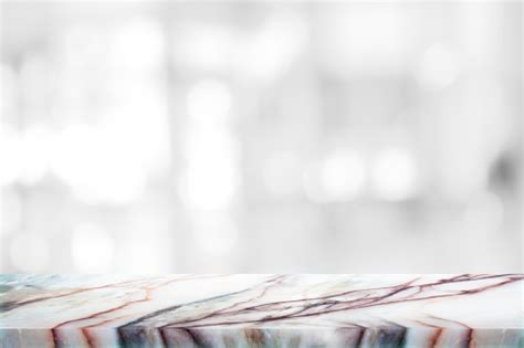 흐리게 배경 흰색 대리석 테이블 자연 배경 빈 수 제품 디스플레이 사용 0명에 대한 스톡 사진 및 기타 이미지 0명 나무 낮 Istock