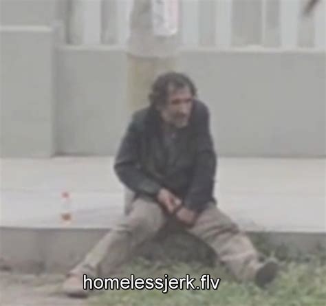 Old Homeless Jerk Off