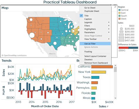 Practical Tableau 3 Creative Ways To Use Dashboard Actions