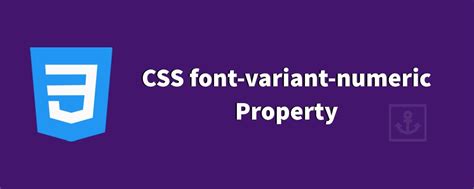 css font variant numeric property r sharepointanchor