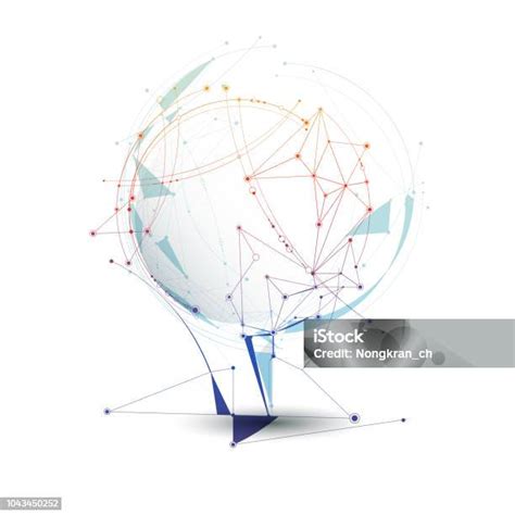 벡터 3d 그림 형상 다각형 분자 구조 904181 원자에 대한 스톡 벡터 아트 및 기타 이미지 원자 혼돈 0명 Istock