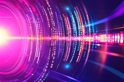 A Locked Digital Vault With Binary Code Spilling Out From Behind It