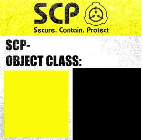 SCP SIGN TEMPLATE By MLP Team Fortress 2 On DeviantArt