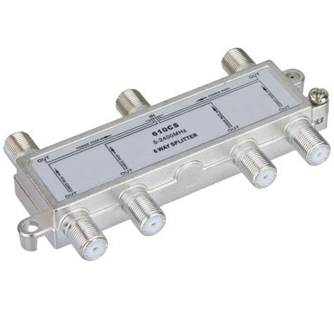 6 Way RF Splitter 2 4 GHz
