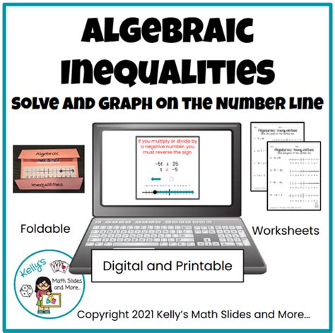 Algebraic Inequalities Digital And Printable Amped Up Learning