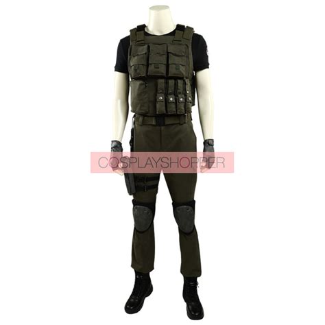 Resident Evil 3 Remake Carlos Oliveira Cosplay Costume For Sale