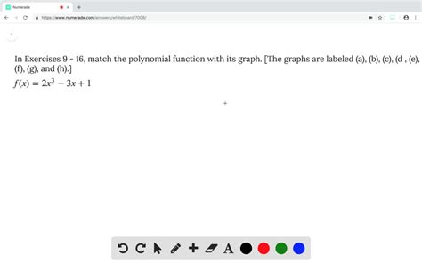 Solvedin Exercises 9 16 Match The Polynomial Function With Its