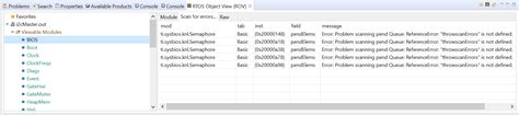 Rtosmsp432p401r Error Problem Scanning Pend Queue Referenceerror Throwscanerrors Is Not