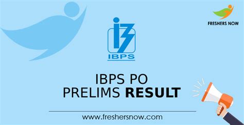 Ibps Po Prelims Result 2025 Out Score Card Out