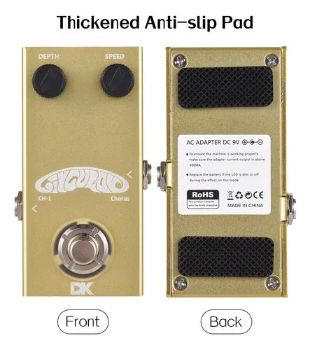 Audio Effect Machine 9v Input Output 35mm Chorus Pedal Mercadolibre