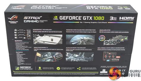 Asus Gtx Rog Strix Oc Gbps Review Kitguru Part