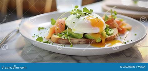 A Brunch Classic This Smashed Avocado Toast With A Poached Egg Is A Flavor And Texture