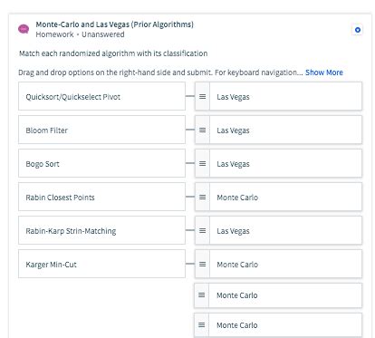 Solved Monte Carlo And Las Vegas Prior Algorithms Chegg