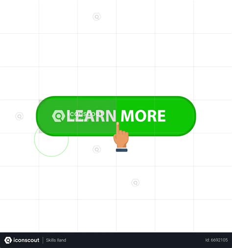 Learn More Button Animated Icon Download In Json Lottie Or Mp4 Format