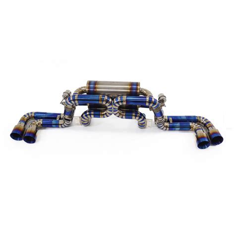 Valved Titanium Catback Exhaust System For Ferrari 360 Modena Spider F
