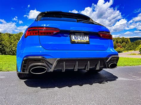 Audi C8 Rs6 Carbon Fiber Diffuser Euro Impulse