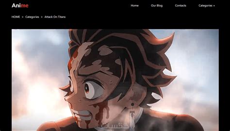 موقع انمي ب html css قابل للتعديل ويوجد رابط له للمعاينة خمسات