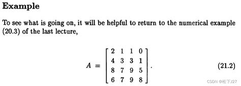 线性代数 Gauss消元的部分主元法和完全主元法补充 Csdn博客