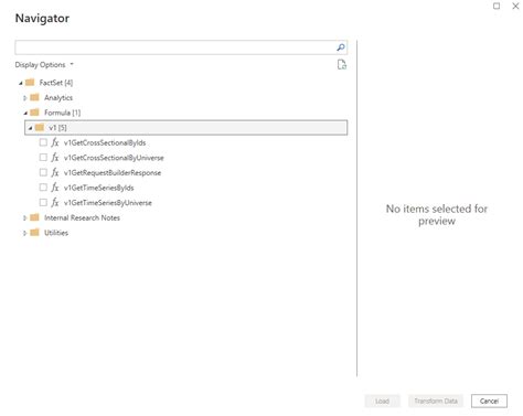 Conector De Power Query Para Factset Enterprise Power Query
