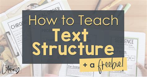 free text structure worksheets and charts for upper elementary the