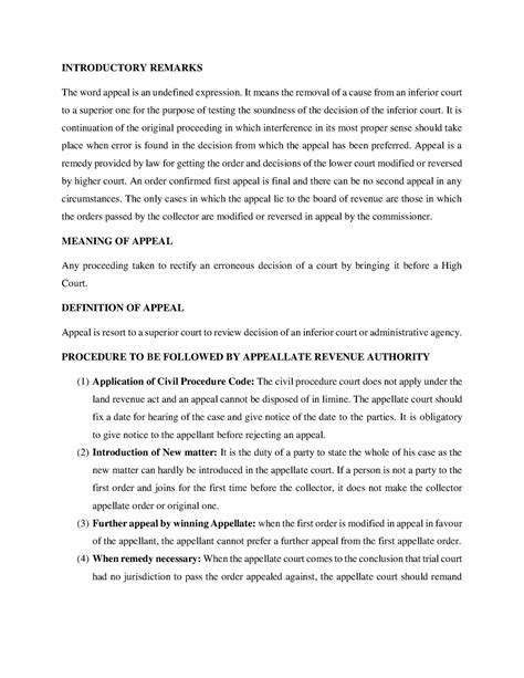 Appeal Review And Revision Warning Tt Undefined Function 32 Introductory Remarks The Word